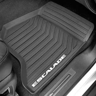 ⭐⭐15-20 Escalade Floor Mats 1st 2nd 3rd Row All-Weather Logo 22858823 ...