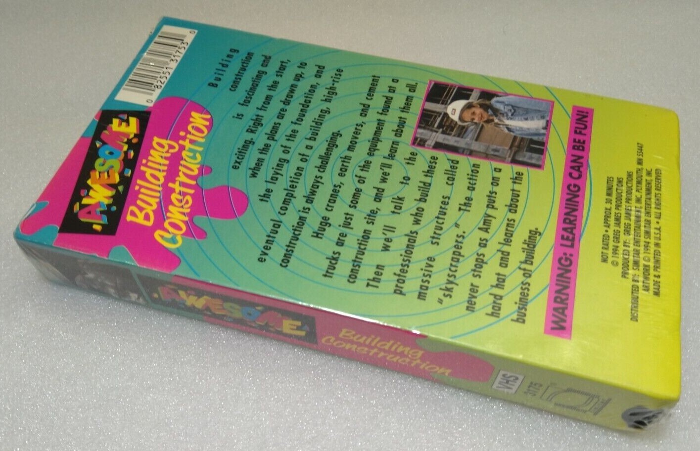 VHS Awesome Road Construction (VHS, 1994, Greg James Productions) - NEW ...