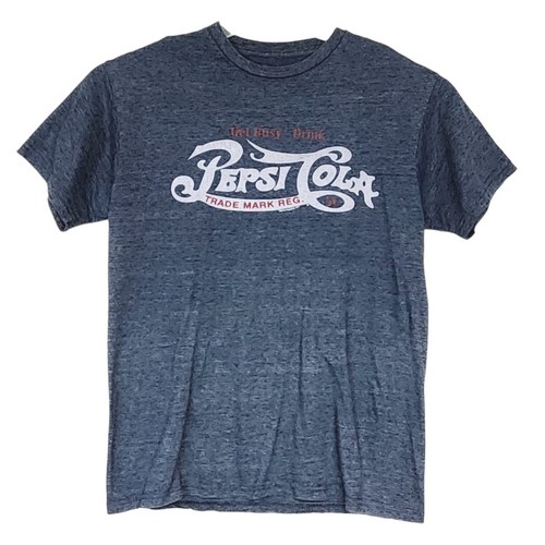 Savvy Pepsi T-Shirt Mens Small Blue Get Busy Drink Pepsi Cola Short ...