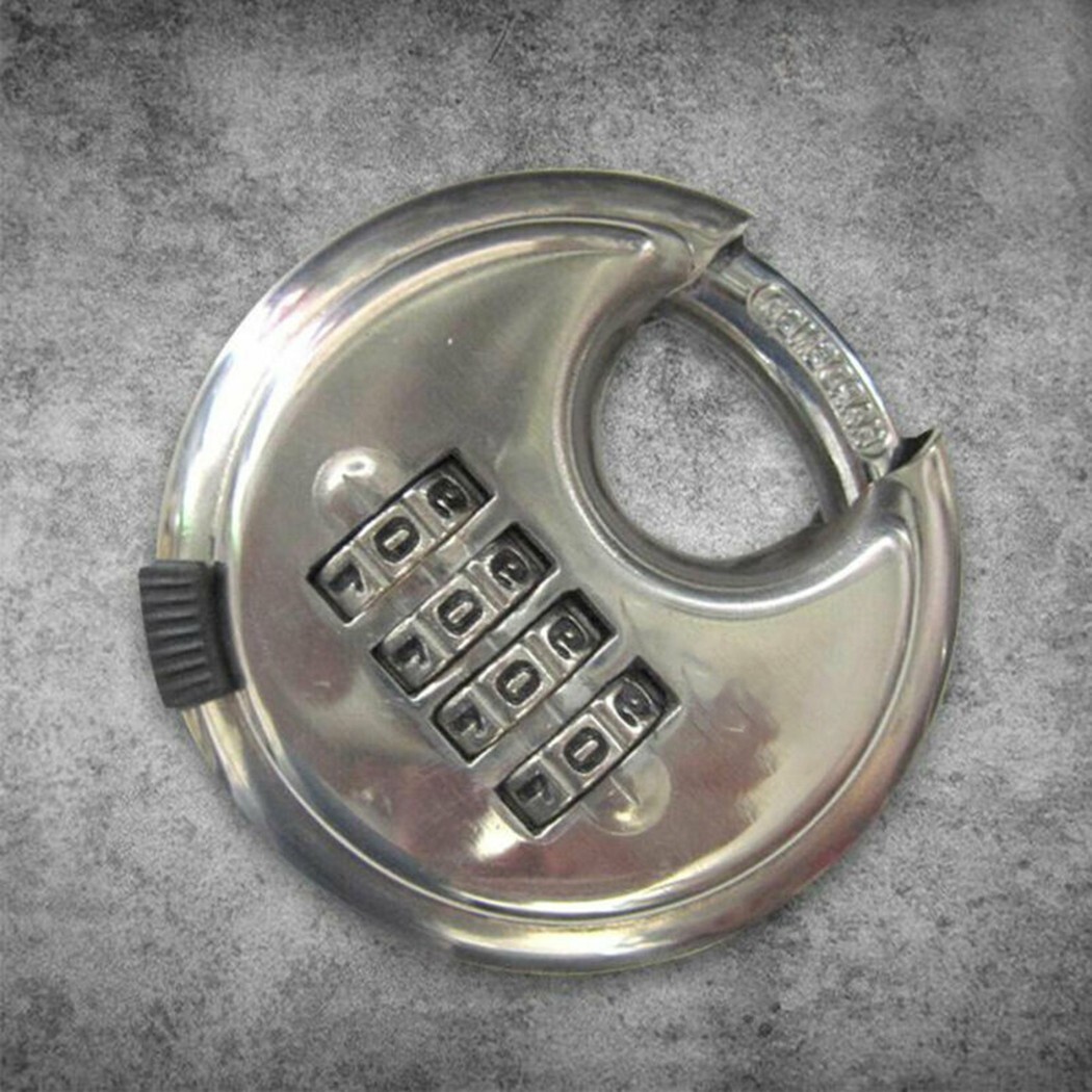 Convenient Round Coded Padlock for Travel Luggage and Airplane Carry On ...