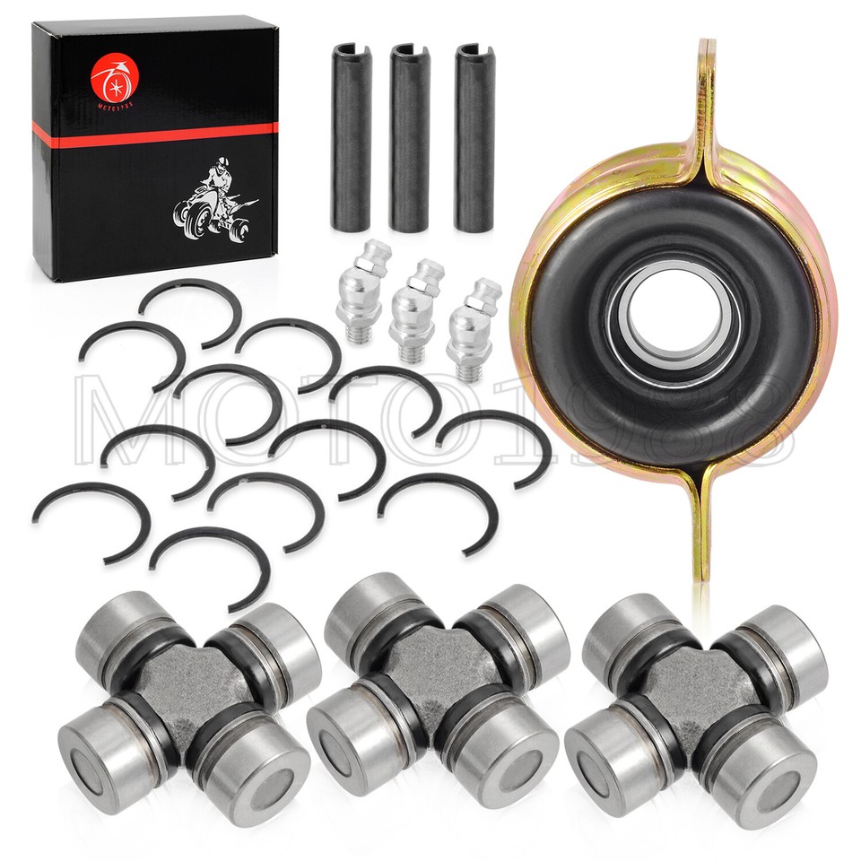 Front Rear Propeller Shaft Bearing Carrier u-joint For Polaris 3515075 ...
