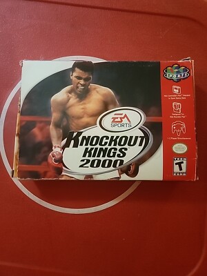Knockout Kings 2000 N64 Nintendo 64, 1999 Box And Manual - Tested ...