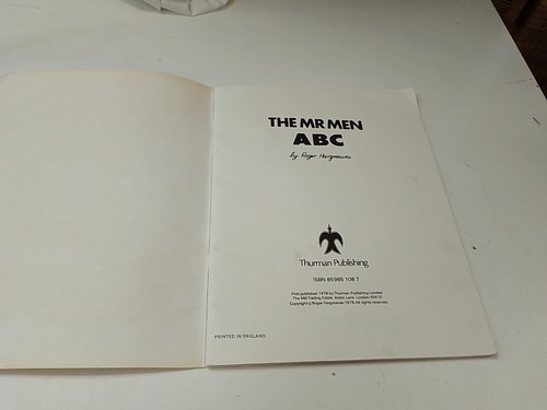 The Mr Men ABC Book By Roger Hargreaves 1978 | eBay
