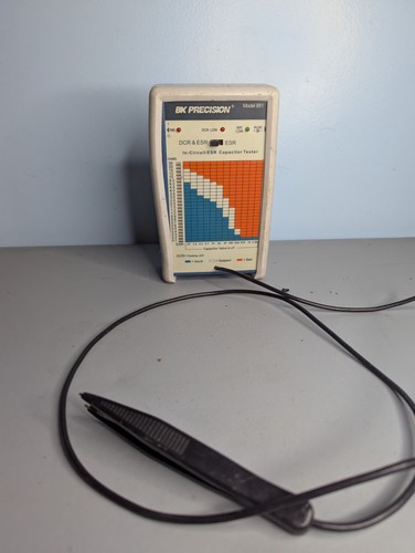 BK Precision 881 In-Circuit ESR and DC Resistance Capacitor Tester | eBay