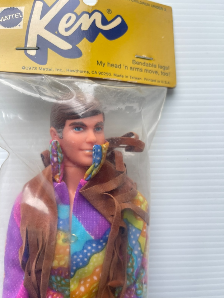 VINTAGE 1973 MATTEL BRUNETTE BENDABLE LEG LIVE ACTION KEN DOLL #1159 | eBay