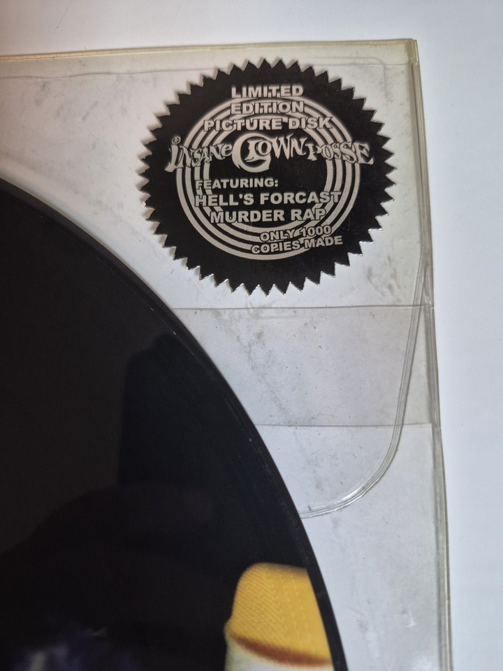 ICP Insane Clown Posse Picture Disk Vinyl Album Hells Forcast/Murder ...