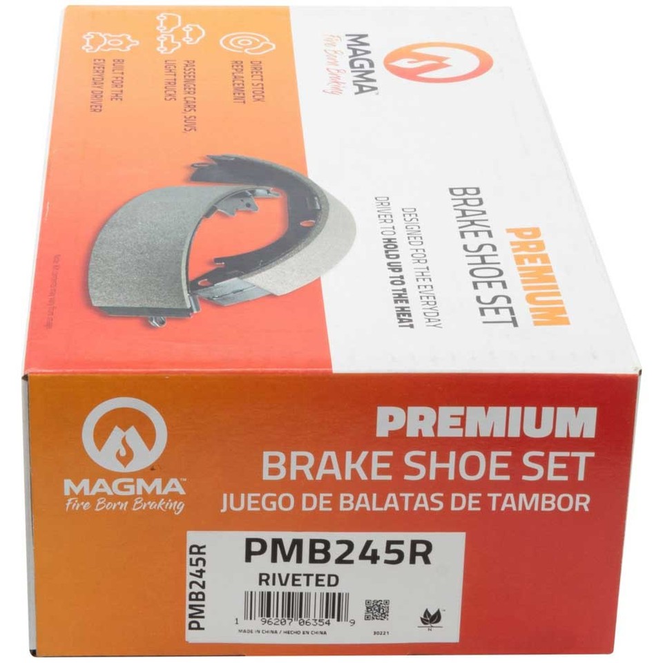 For Chevy Chevelle Chevy II Pontiac Grand Am 1964-1973 Magma Brake Shoe ...