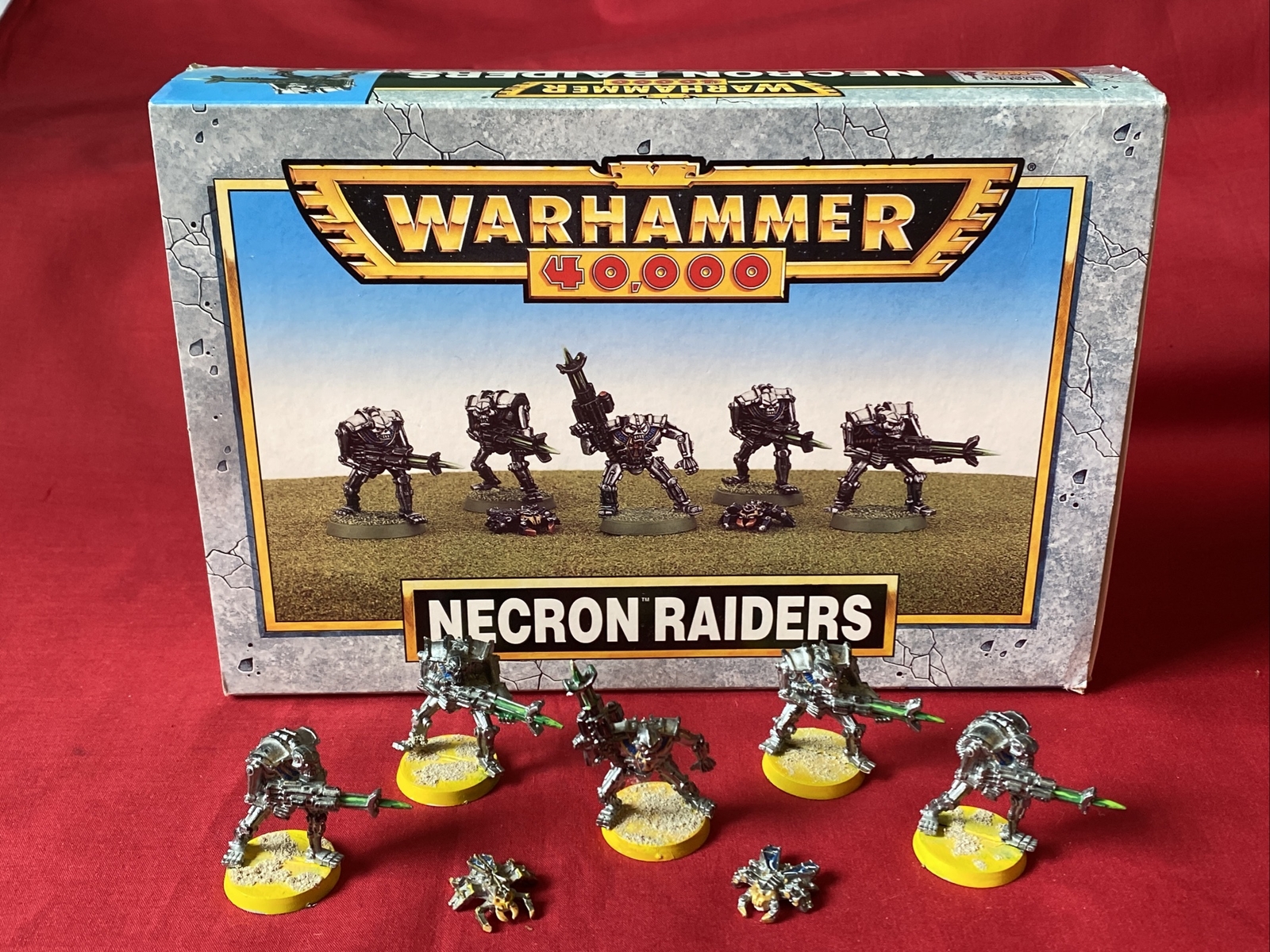 Necron Raiders And Box Metal OOP Warhammer 40k (U3243) | eBay