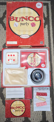 Bunco Party Game (OPEN BOX, Some Of Inside Parts Still Factory Sealed ...