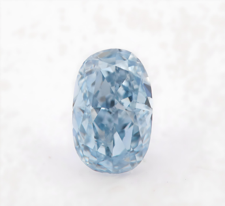 Type llB Blue Diamond - 0.16ct Natural Loose Fancy Intense Blue Color ...