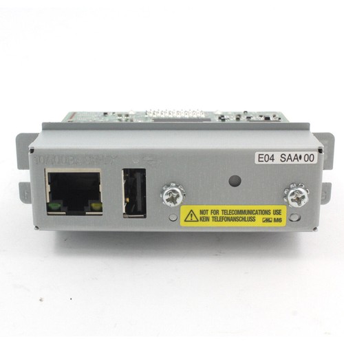 2Pcs Epson UB-E04 Ethernet Interface C32C881008 USB For TM-U220PB T81 ...