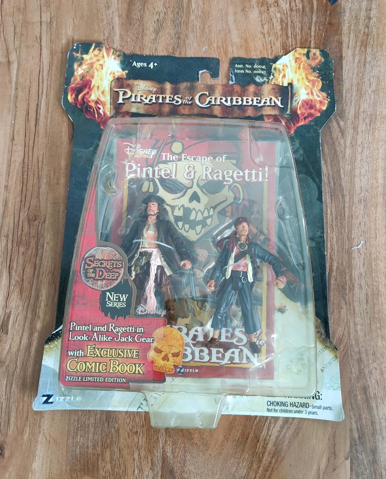 Pirates of the Caribbean Zizzle 2 Pack Action Figures (2007) - Pintel ...