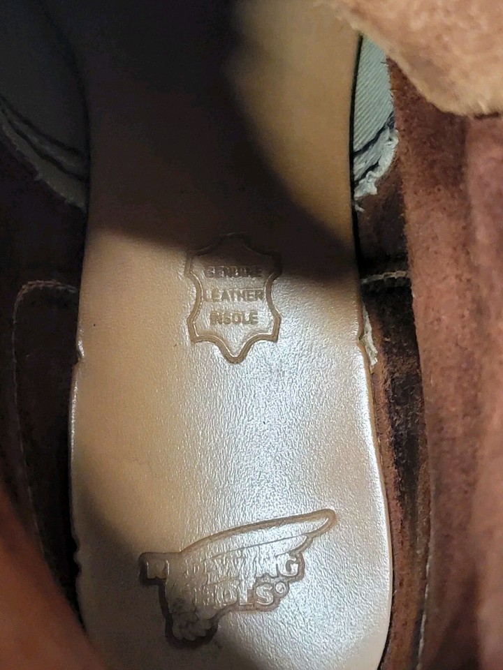 Red Wing 4585 Briar Oil Slick Leather Logger Boots Men’s 8.5 D In Box ...