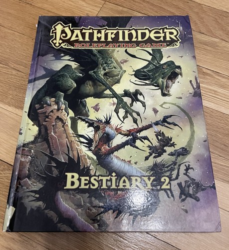 Pathfinder Roleplaying Game Bestiary 2 HC D20 Paizo D&D 3.5 | eBay