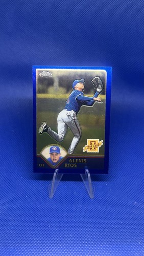 2003 Topps Chrome Toronto Blue Jays Baseball Card #212 Alexis Rios FY ⚾ ...