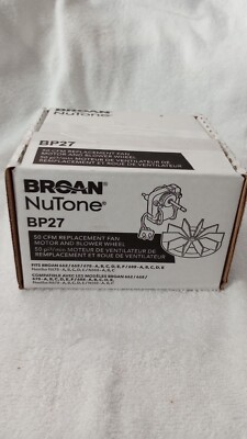 BP27 Broan Nautilus Vent Bath Fan Motor for 662 668 678 99080404 50N2 ...