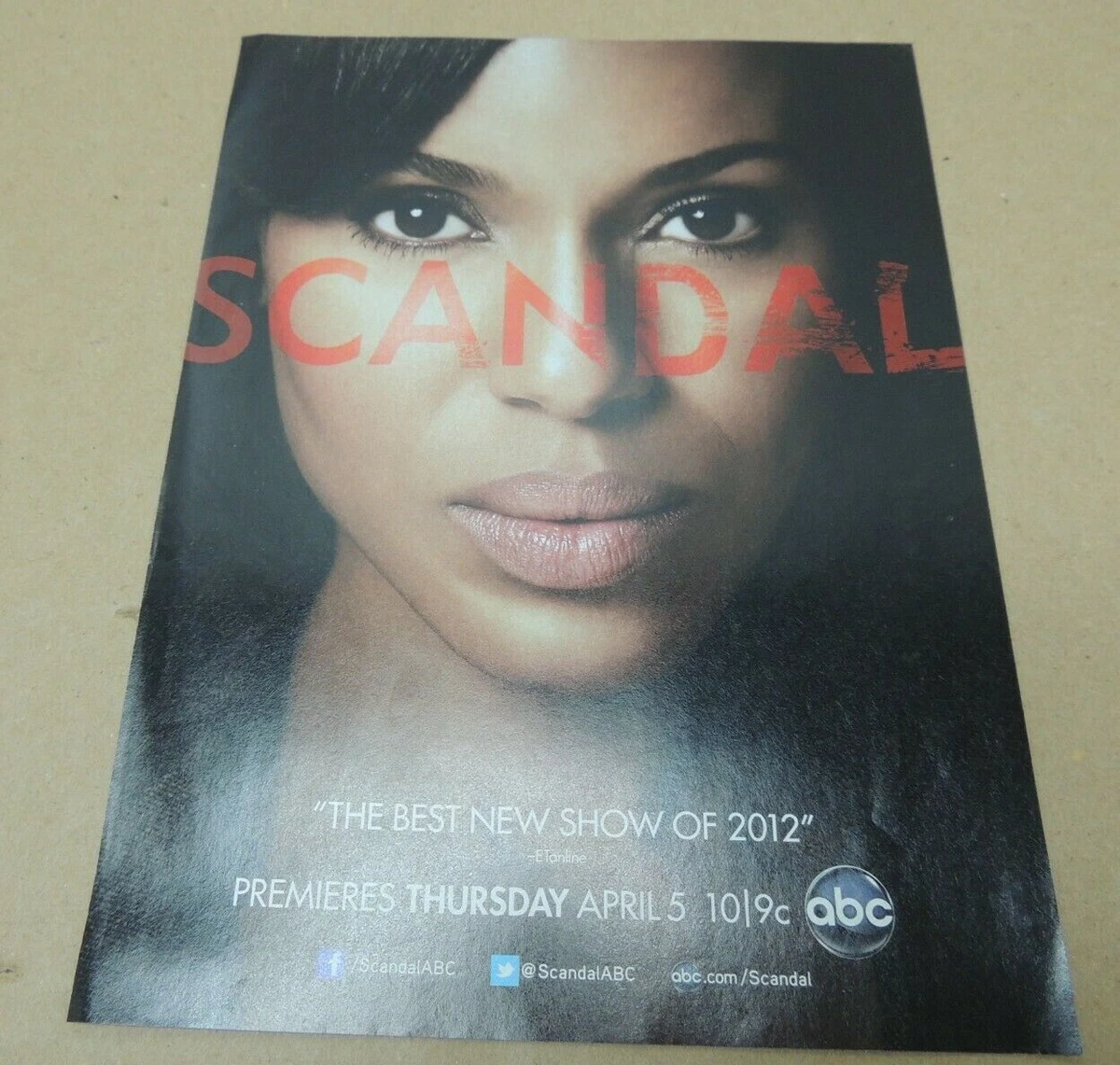Scandal Abc Poster