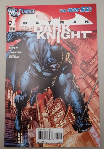 DC Comics The New 52 Comics 1 Batman: The Dark Knight White Rabbit 2nd ...