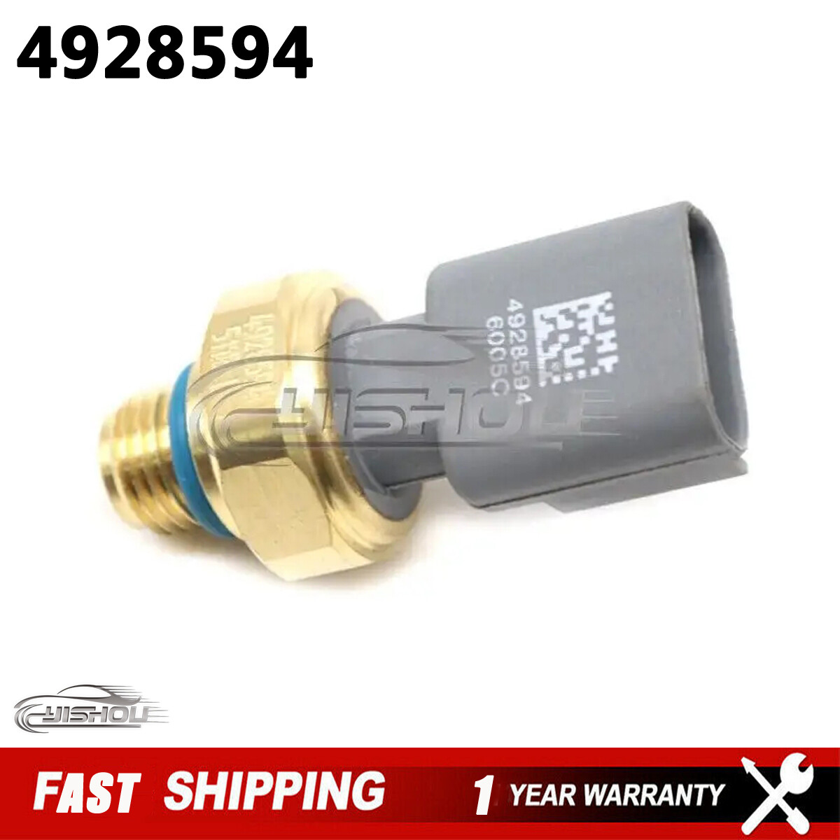 4928594 Gas Pressure Sensor Cummins 4921497 Fits For DODGE RAM 2500 ...