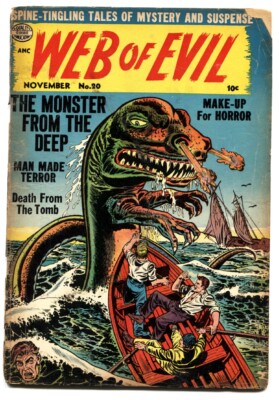 Web of Evil #20 1954 - Quality -G- - Comic Book | eBay