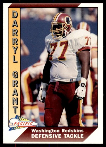 1991 Pacific Darryl Grant . Washington Redskins #520 | eBay