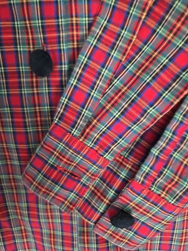 Vtg Norm Thompson Portland Oregon Classic Red PLAID Long Sleeve Blouse ...