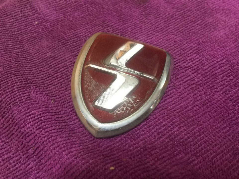 Rare Red Subaru Legacy BG5 BD5 Front Grille Emblem Badge Logo JDM ...