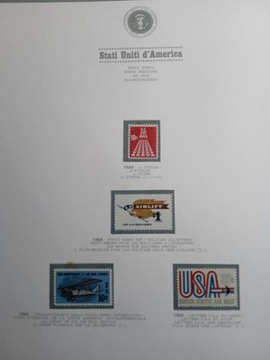 USA - AIR - MAIL - 1968 - STAR - C72-AIRLIFT-N1341-50TH-ANNIV-C74-JET ...