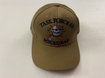 TASK FORCE 63 MSCEURAF The Corps US Beige Baseball Cap One Size | eBay