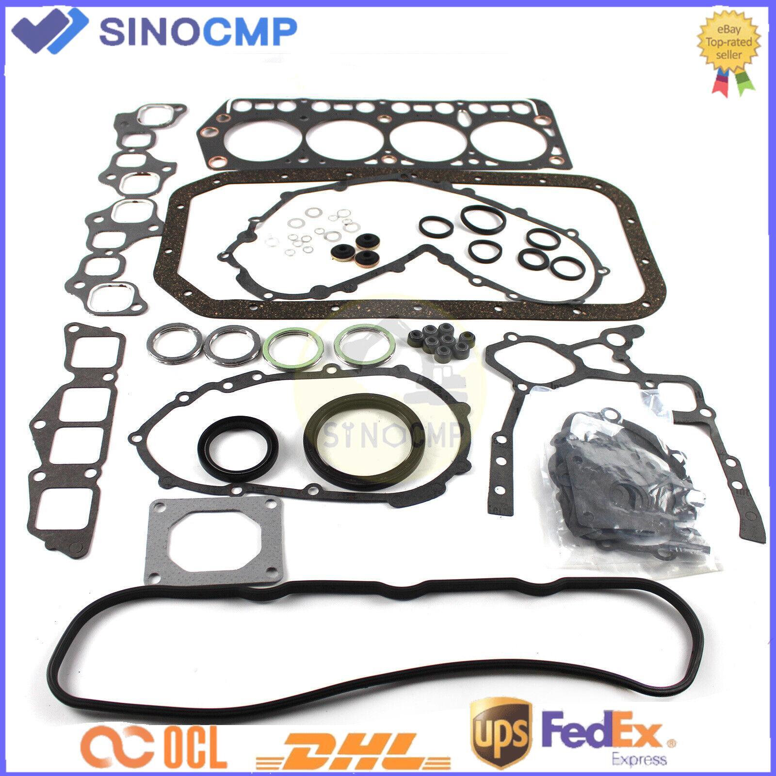 4Y LPG Engine Full Gasket Kit For Toyota 5FG 7FG Forklift Truck 04111 ...