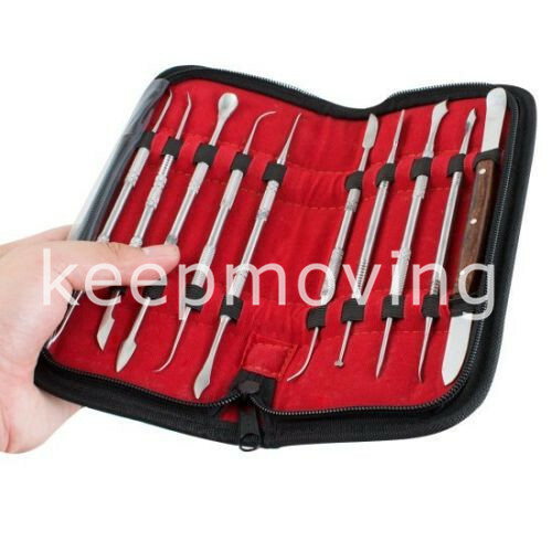 Dental Lab Equipment Surgical Wax Carving Tools Set Sculpture Knife ...