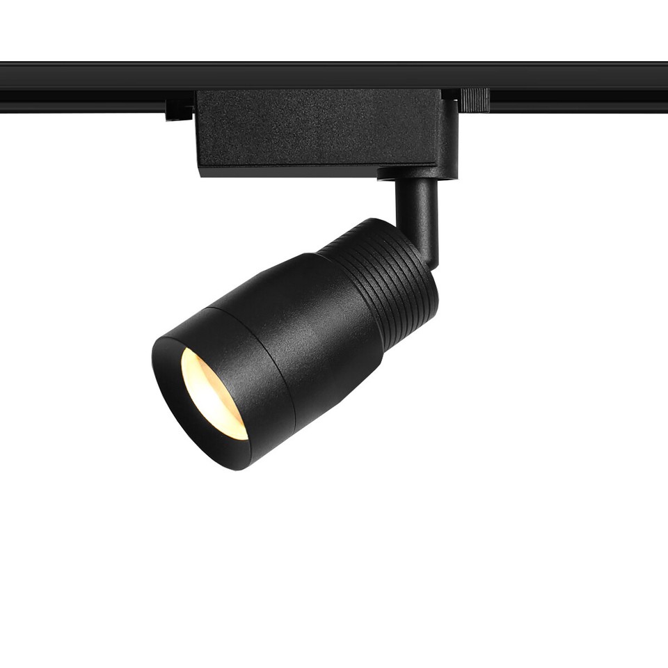 COB LED Ceiling Lamp Fixture 2-Line Track Light Beam Angle Zoom Show ...