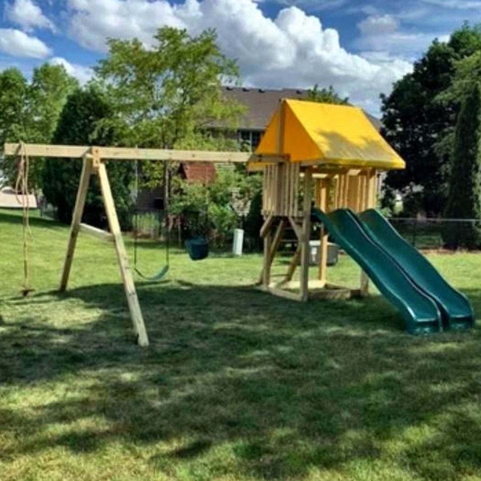 Play Fort Swing Set How-to Book; Paper Pattern Plan to DIY and Easily ...