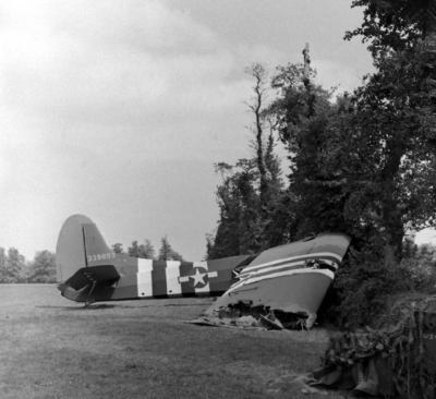 WW2 Photo WWII D-Day Glider Crash Normandy France World War Two /5254 ...