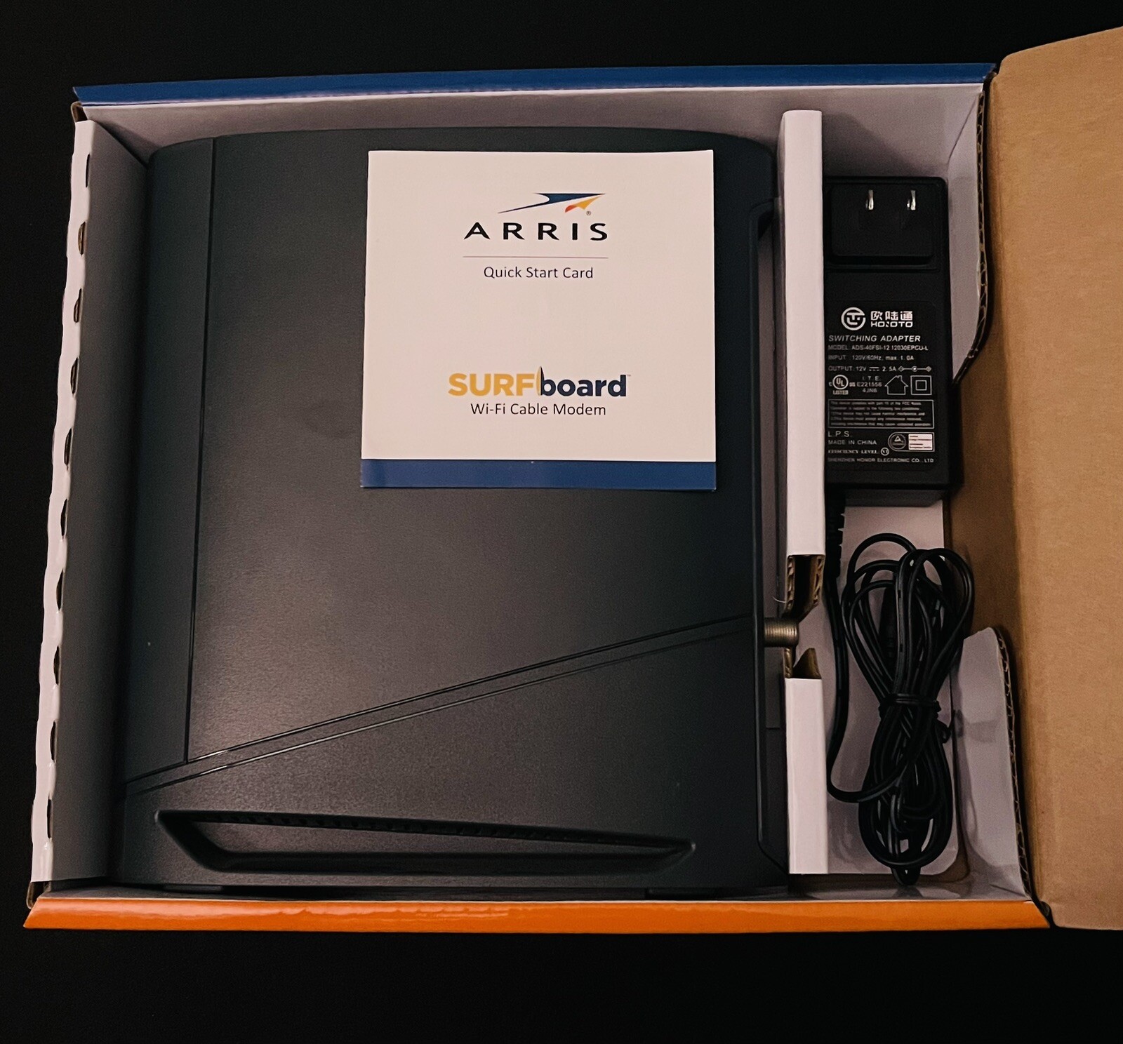 ARRIS Surfboard G34 DOCSIS 3.1 Gigabit Cable Modem & AX3000 Wi-Fi 6 ...