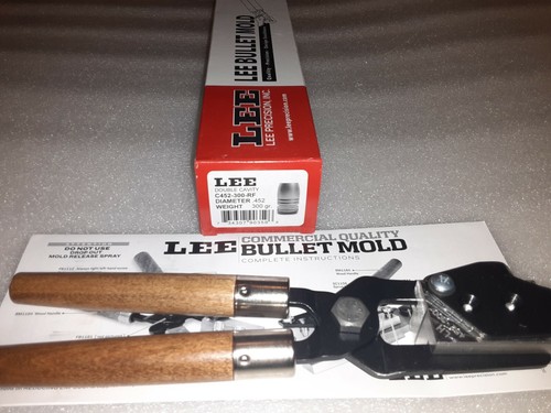 Lee 2-Cavity Bullet Mold C452-300-RF 45 Colt (Long Colt), 454 Casull ...
