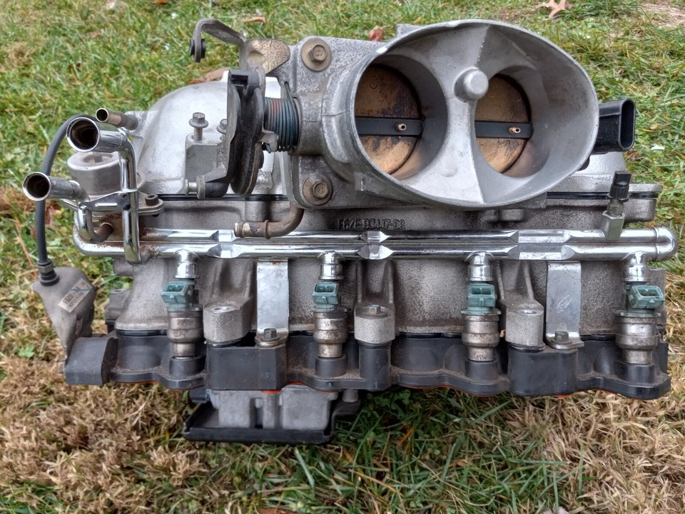 1996-1998 Ford Mustang Cobra Intake Manifold Loaded 4.6L V8 4V EFI 32V ...