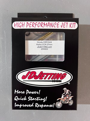 CRF250X Jet Kit JD JETTING Honda CRF 250 X 2004-2017 JDH003 Mains Pilot ...