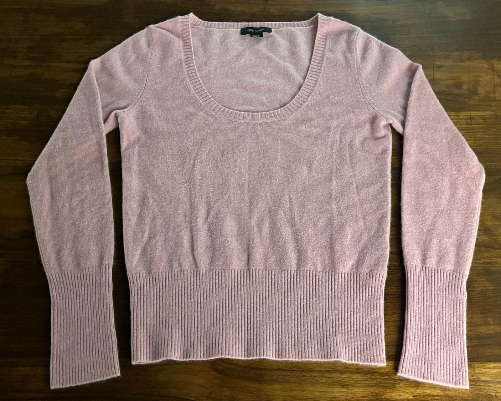 Christopher Fischer - Pink Scoop Neck 100% Cashmere S… - Gem