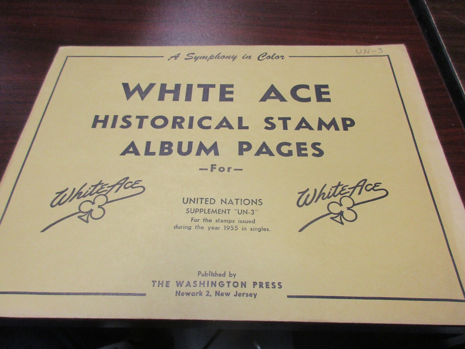 "WHITE-ACE"HISTORICAL STAMP PAGES U.N. SUPPLEMENT "UN-3" W/FREE SHP. | eBay