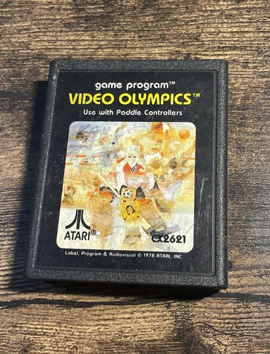 Atari 2600 video Olympics Tested & Working | eBay