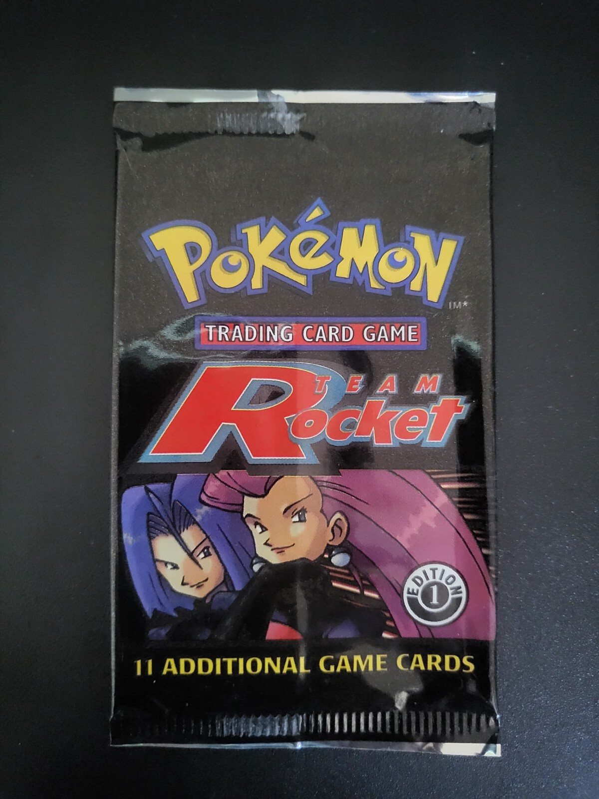 Pokémon TCG Team Rocket 1st Edition Booster Wrapper/Box Top - Choose ...