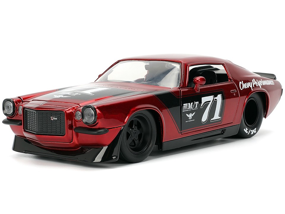 1971 CHEVROLET CAMARO #71 RED 1/24 DIECAST MODEL CAR BY JADA 35487 | eBay