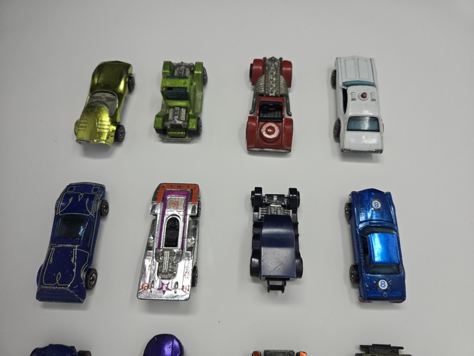 Hot Wheels Redline Lot of 12 Cars #15 of 18 Red Line Lot | eBay