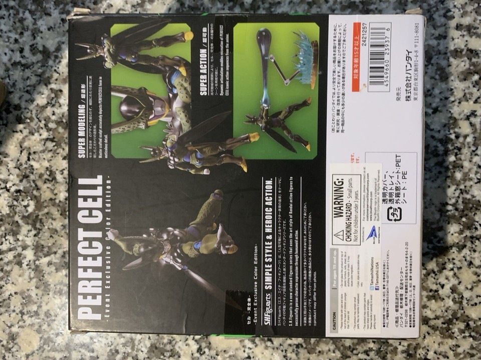 Bandai S.H. Figuarts Perfect Cell Event Exclusive Action Figure UK IN ...