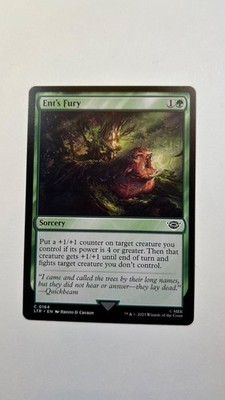 MTG LOTR Ent's Fury #164 Tales of Middle-Earth Magic the Gathering ...