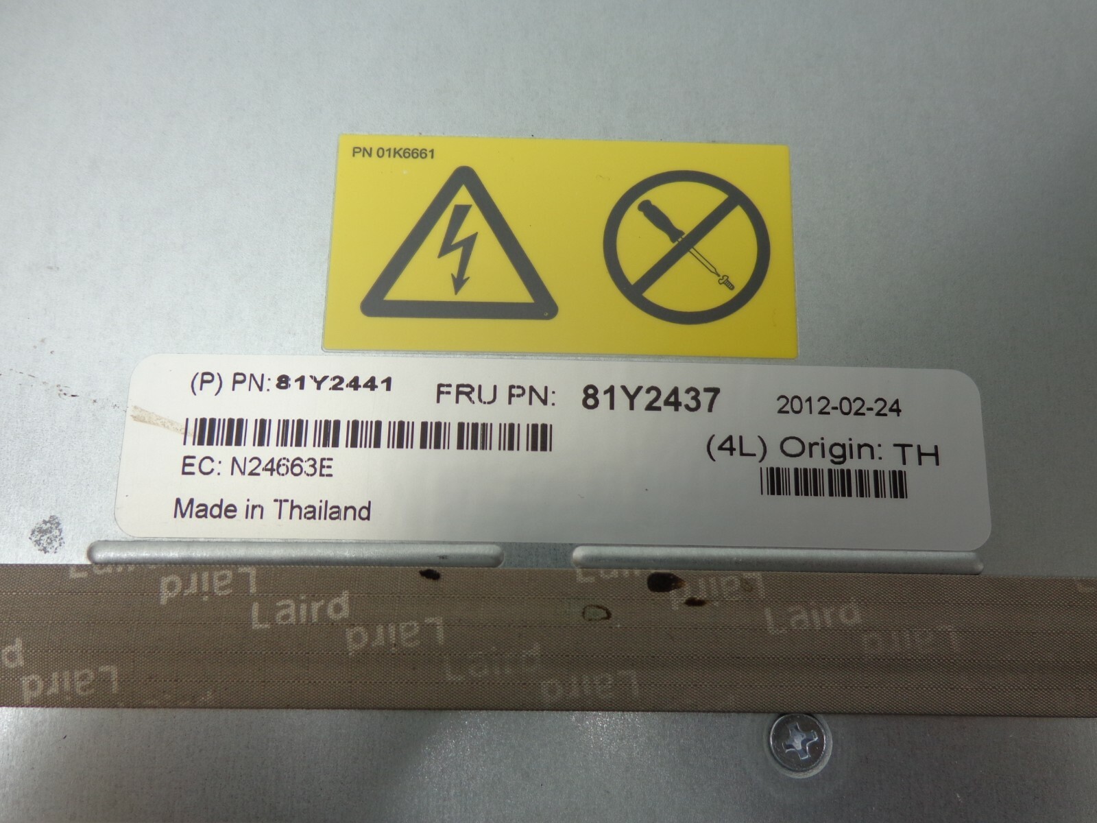 IBM 81Y2437 81Y2441 15240-14 TDPS-600DB A 3956 CX7 TS7740 600W POWER ...