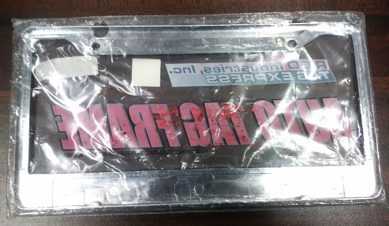UVA Virginia Cavaliers Auto Tag License Plate Frame Rico Industries ...
