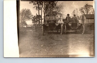 RPPC Real Photo Postcard Oklahoma Manitou Tillman County Posted 1915 ...