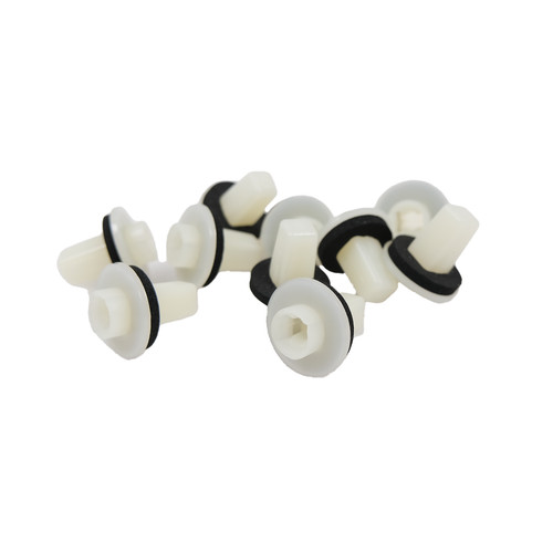 10PCS Bumper Grommet With Sealer M4.8Screw Size For Nissan 63846-5V000 ...